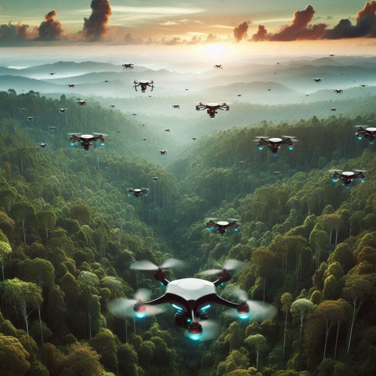 Swarm Robotics for Environmental Monitoring - Evolution Of The Progress