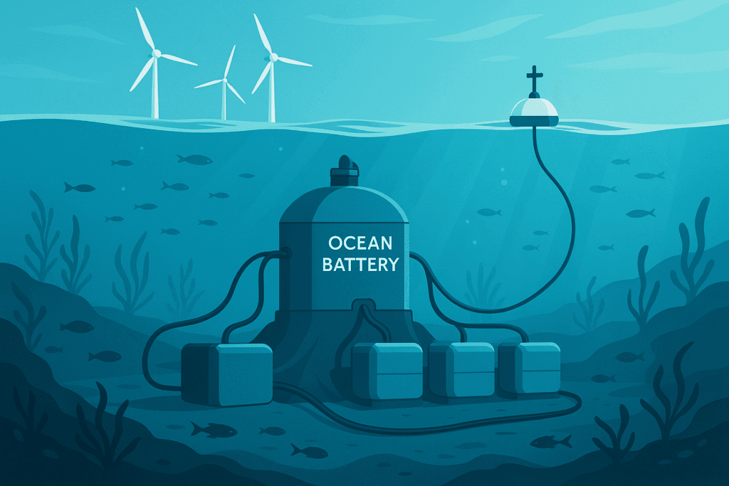 Ocean Battery: Future of Underwater Energy Storage Solutions